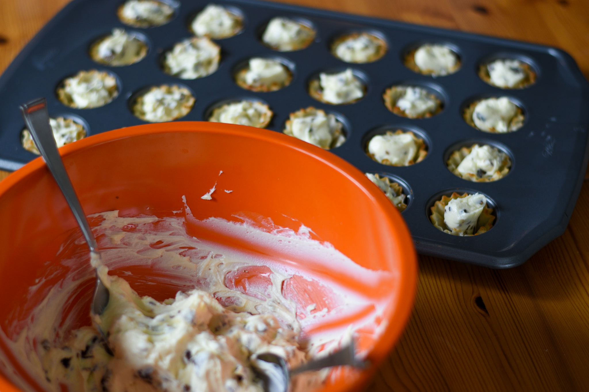 Goat Cheese, Honey and Fig Tassies – Very Nearly Teatime