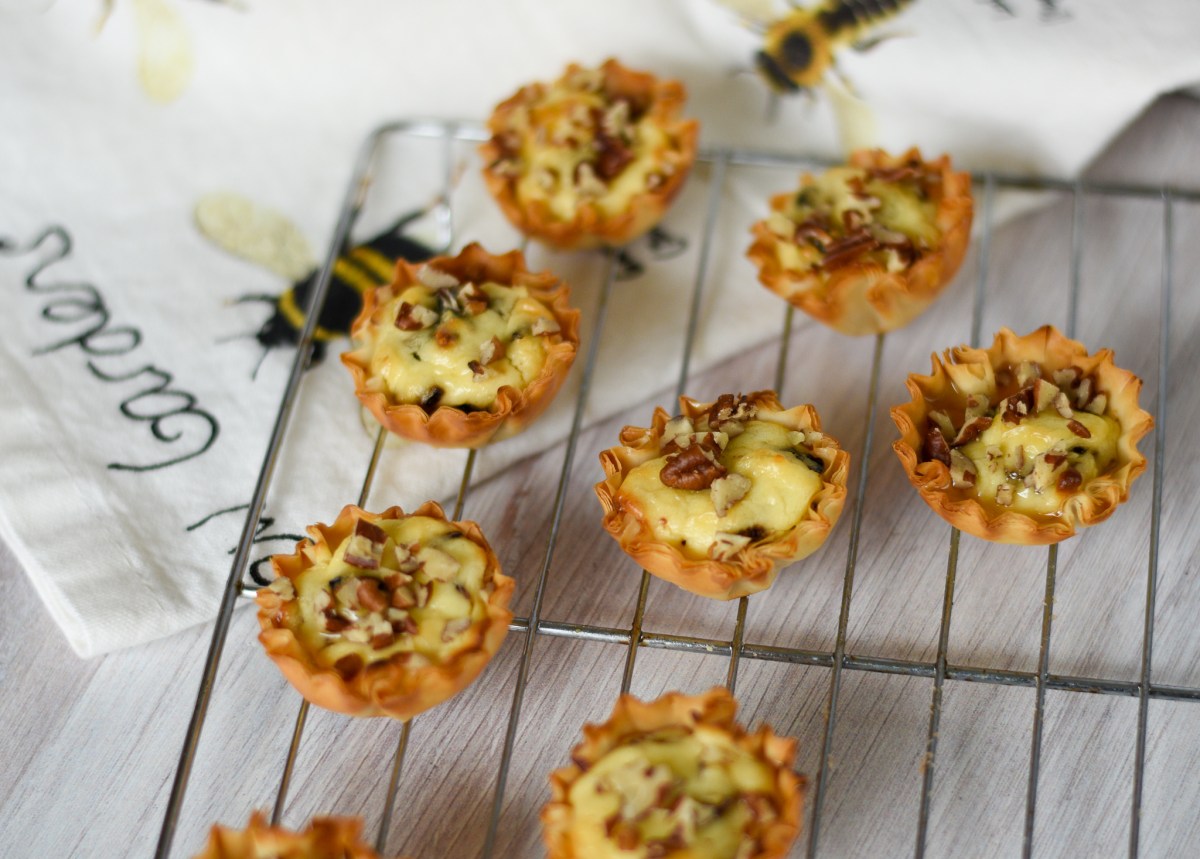 Goat Cheese, Honey and Fig Tassies – Very Nearly Teatime