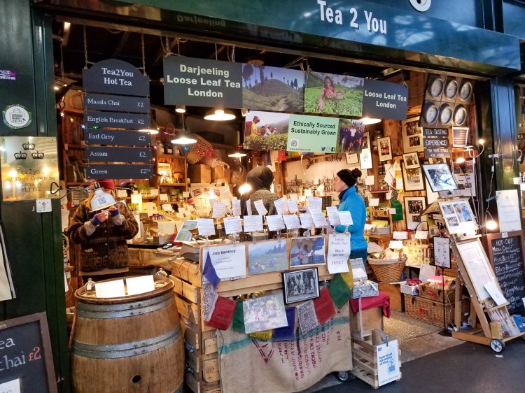 Tea shop crawl: Borough Market – Very Nearly Teatime