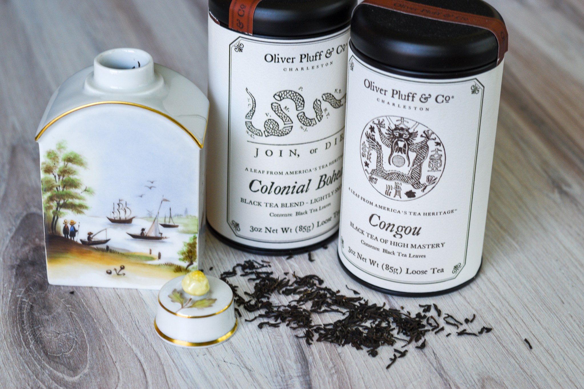 The porcelain tea caddy – Very Nearly Teatime